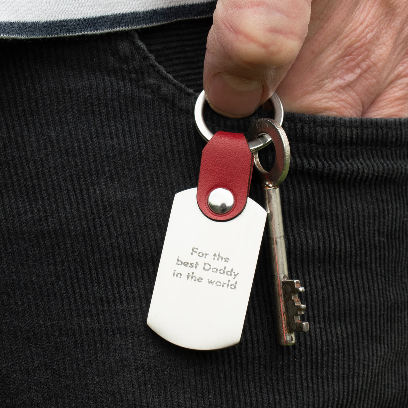 PERSONALISED BIRTHDAY OR ANNIVERSARY TIME STOOD STILL KEYRING - Hold ...